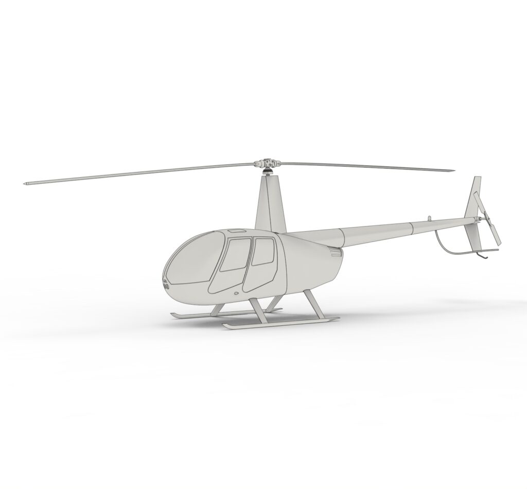 Robinson Helicopter R-44 - STL - Dimville Aircraft - Kits & STL ...