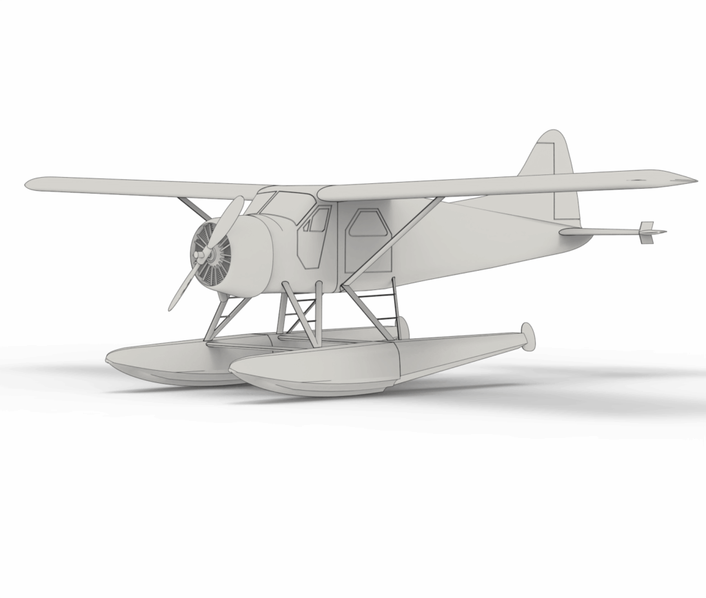 de Havilland Canada DHC-2 Beaver - STL - Dimville Aircraft - Kits & STL ...